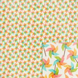 pinwheel background paper