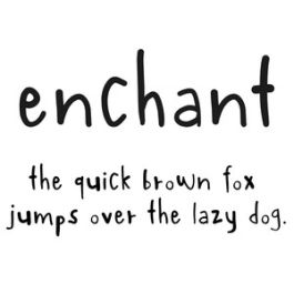 cg enchant font