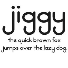 cg jiggy font