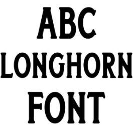 longhorn font