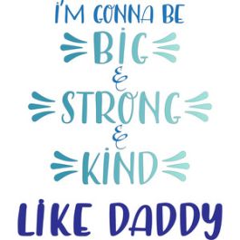 i'm gonna be like daddy