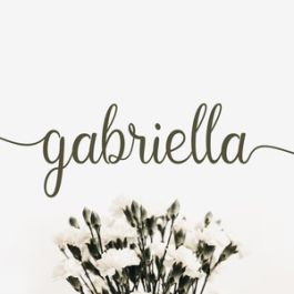 gabriella font