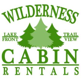 wilderness cabin rental sign