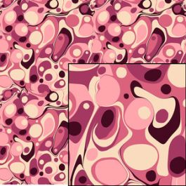 raspberry marbled pattern