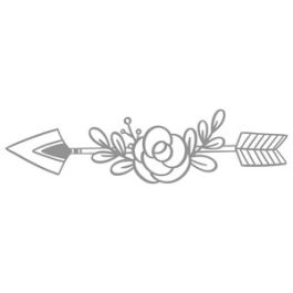 boho flower arrow
