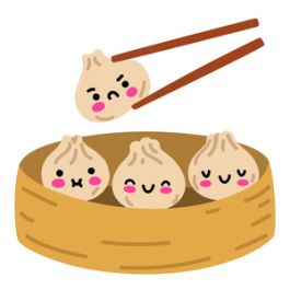 kawaii dumplings