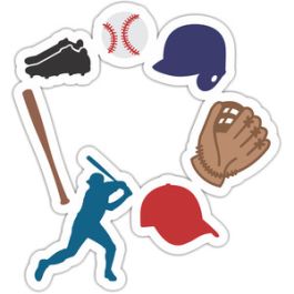 baseball circle frame