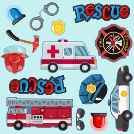 first responders printable pattern