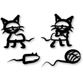 stick cats