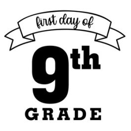 first day of 9th grade