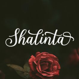 shalinta font