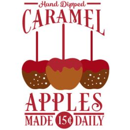 farm fresh apples sign