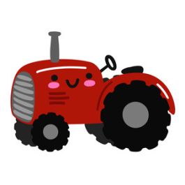 kawaii tractor