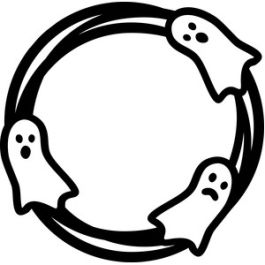 ghosts circle frame