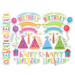 happy birthday stickers