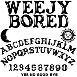 sg weejy bored font|304132
