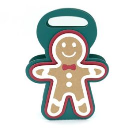 christmas gingerbread man box