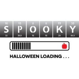 periodic table spooky halloween loading