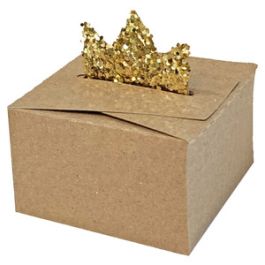 fold over box with crown
