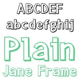 pn plain jane frame|306083
