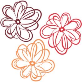 vinyl flowers|306665