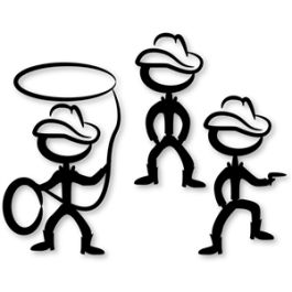 stick cowboy