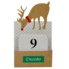 rudolph advent date calendar