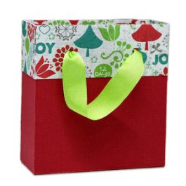 two toned gift bag