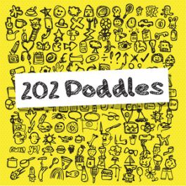 202 hand drawn doddles