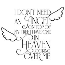 i don't need an angel quote