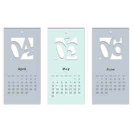 2020 cut out calendar|309433