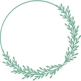 laurel circle frame