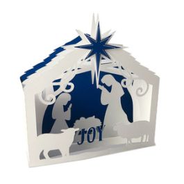 3d nativity scene