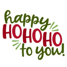 happy ho ho ho to you