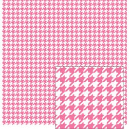 pink and white houndstooth pattern