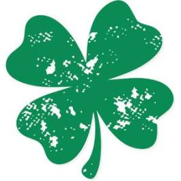 distressed clover