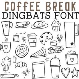 cg coffee break dingbats