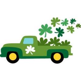 shamrocks truck st patricks day|314998