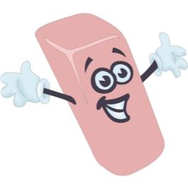 happy eraser