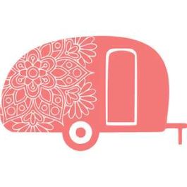 floral mandala camper