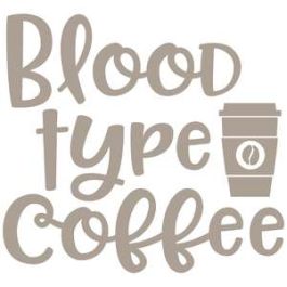 blood type coffee