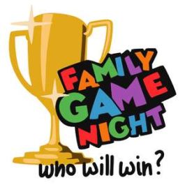 family game night trophy