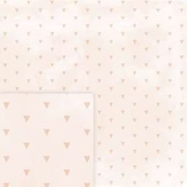 soft golden triangle pattern