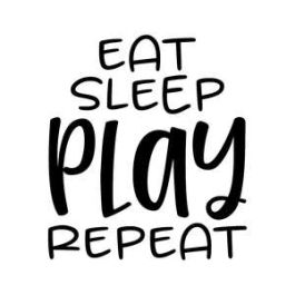 eat sleep play repeat