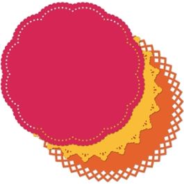12x12 circle background shapes|31911