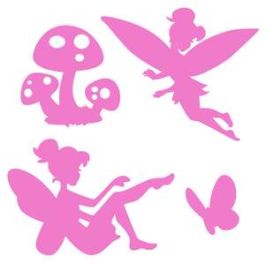 fairy shadow puppet set