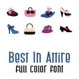 best in attire color font