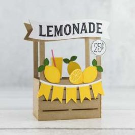 a2 box card lemonade stand