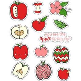 ml apple core stickers