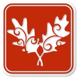 double oak leaf tile